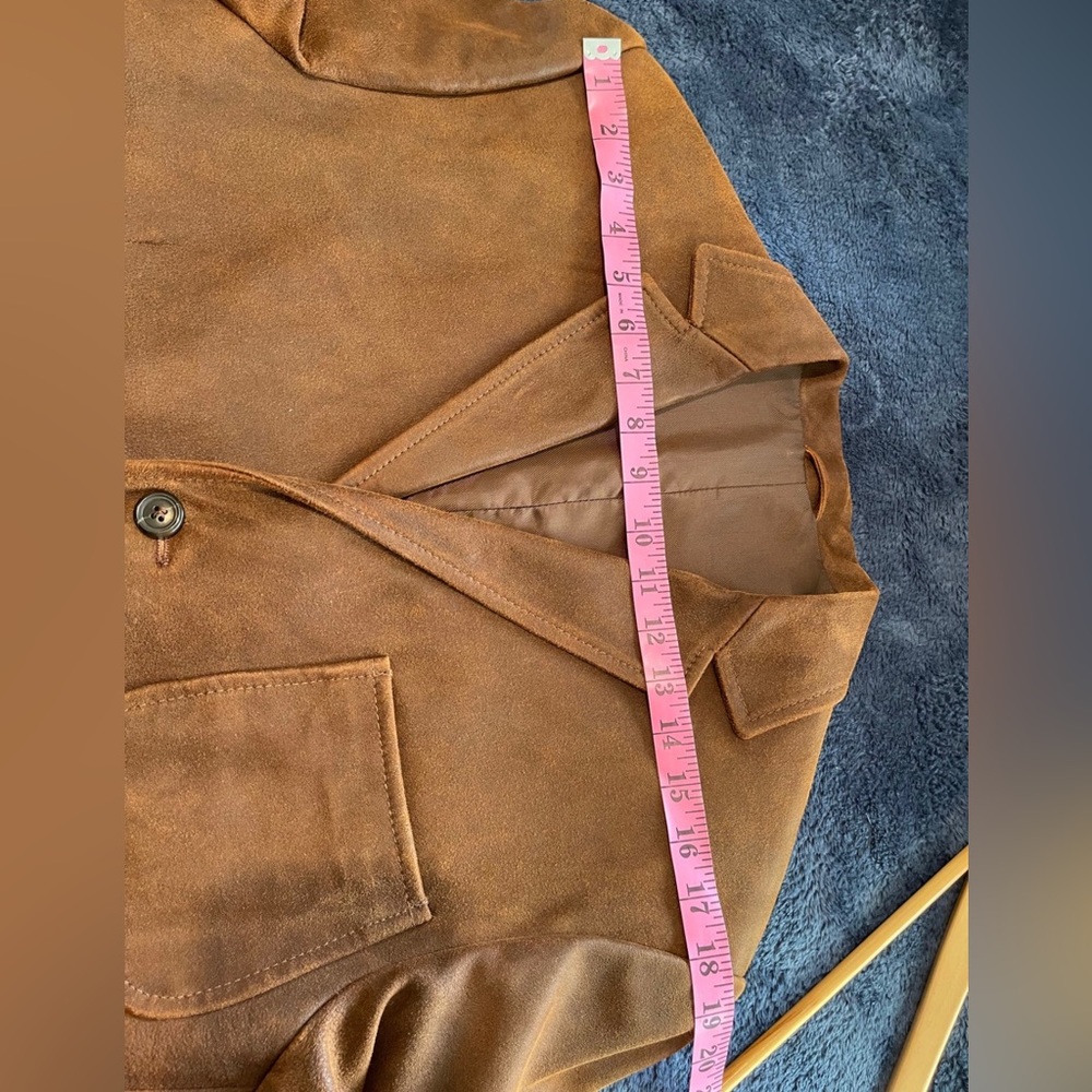 Peter Elliot Brown Leather Jacket - Gem